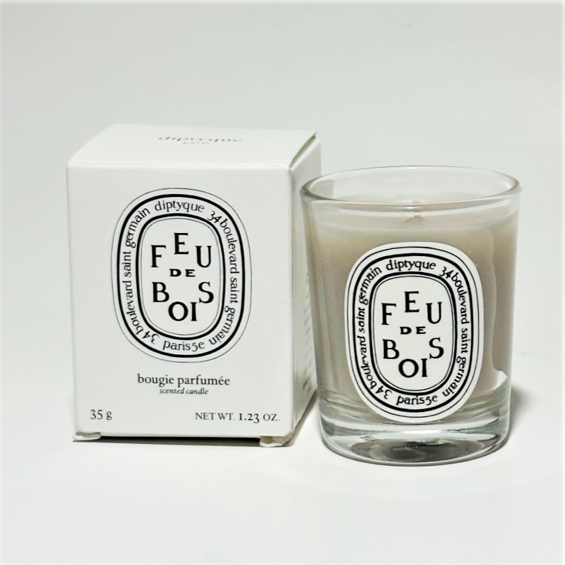 Diptyque Feu De Bois Candle 1.23oz/35g | KleverKosmetics.com