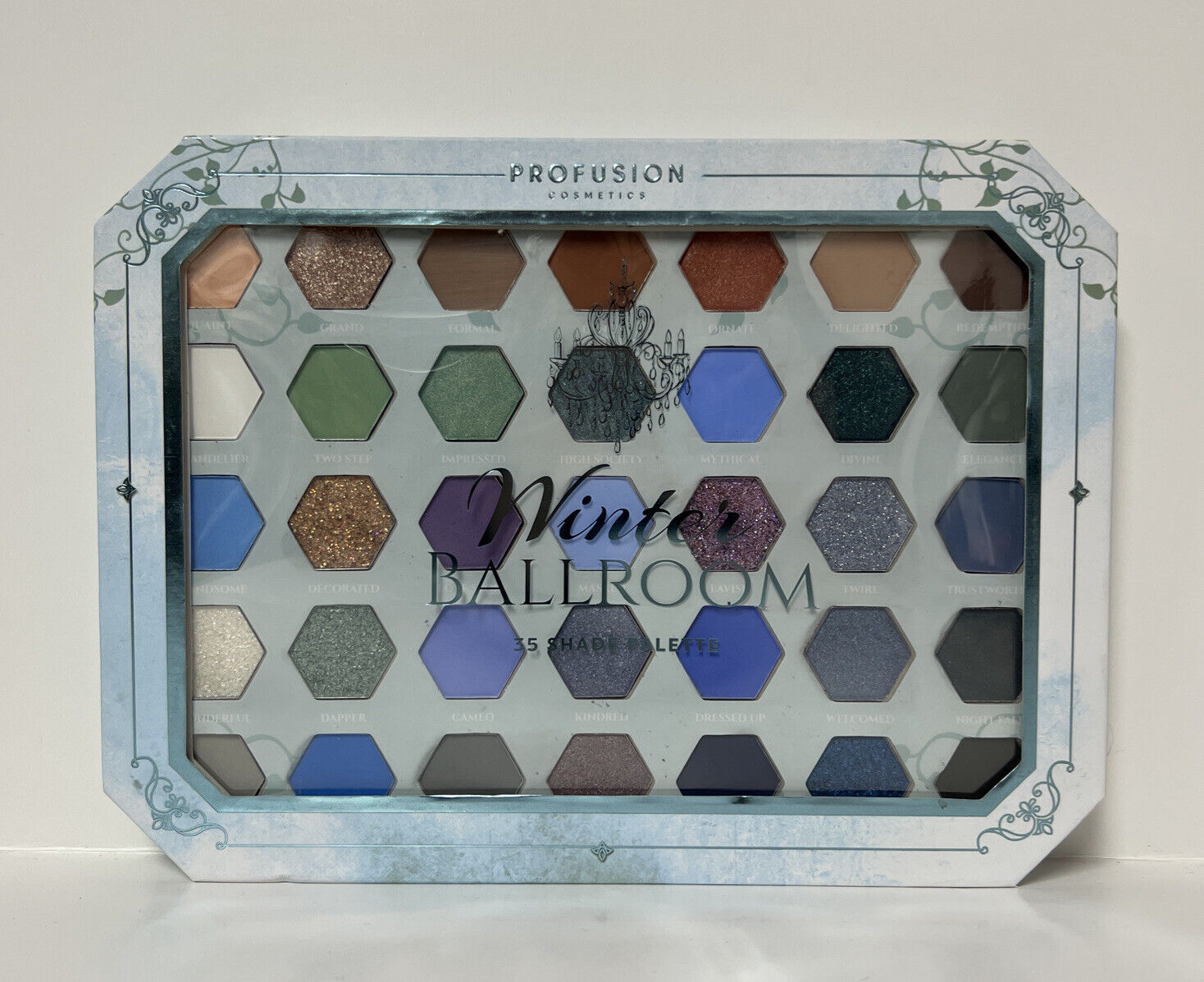 Profusion Cosmetics Winter Ballroom 35 Shade Eye Color Palette ...