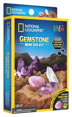 National Geographic Gemstone Mini Dig Kit | KleverKosmetics.com