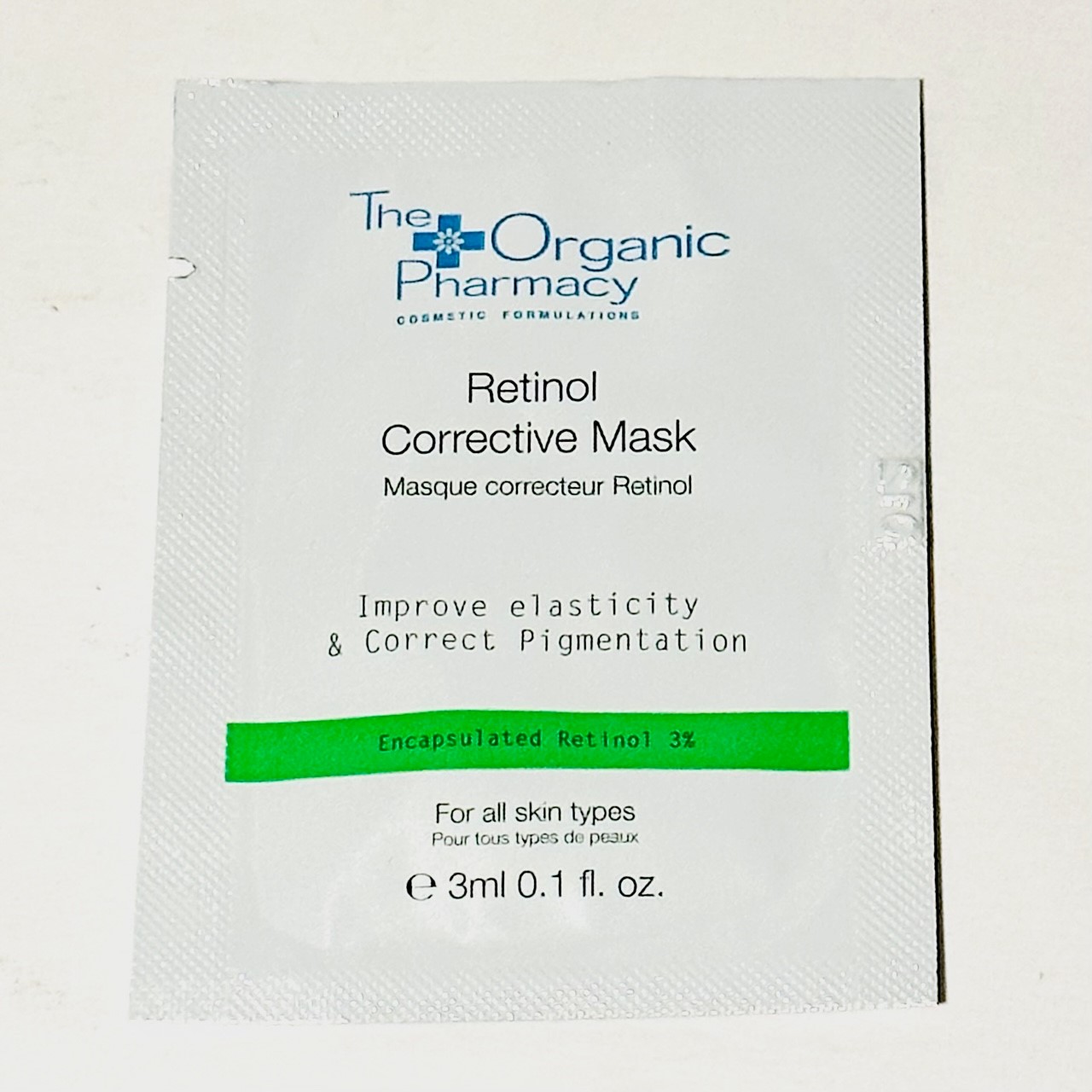 10 Pack The Organic Pharmacy Retinol Corrective Mask 3ml X 10 = 30ml ...