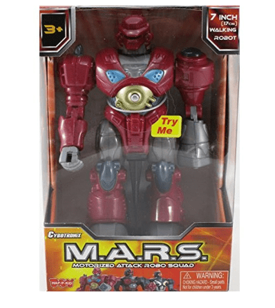 Cybotronix M.a.r.s. Motorized Attack Robo Squad - Red Revo ...
