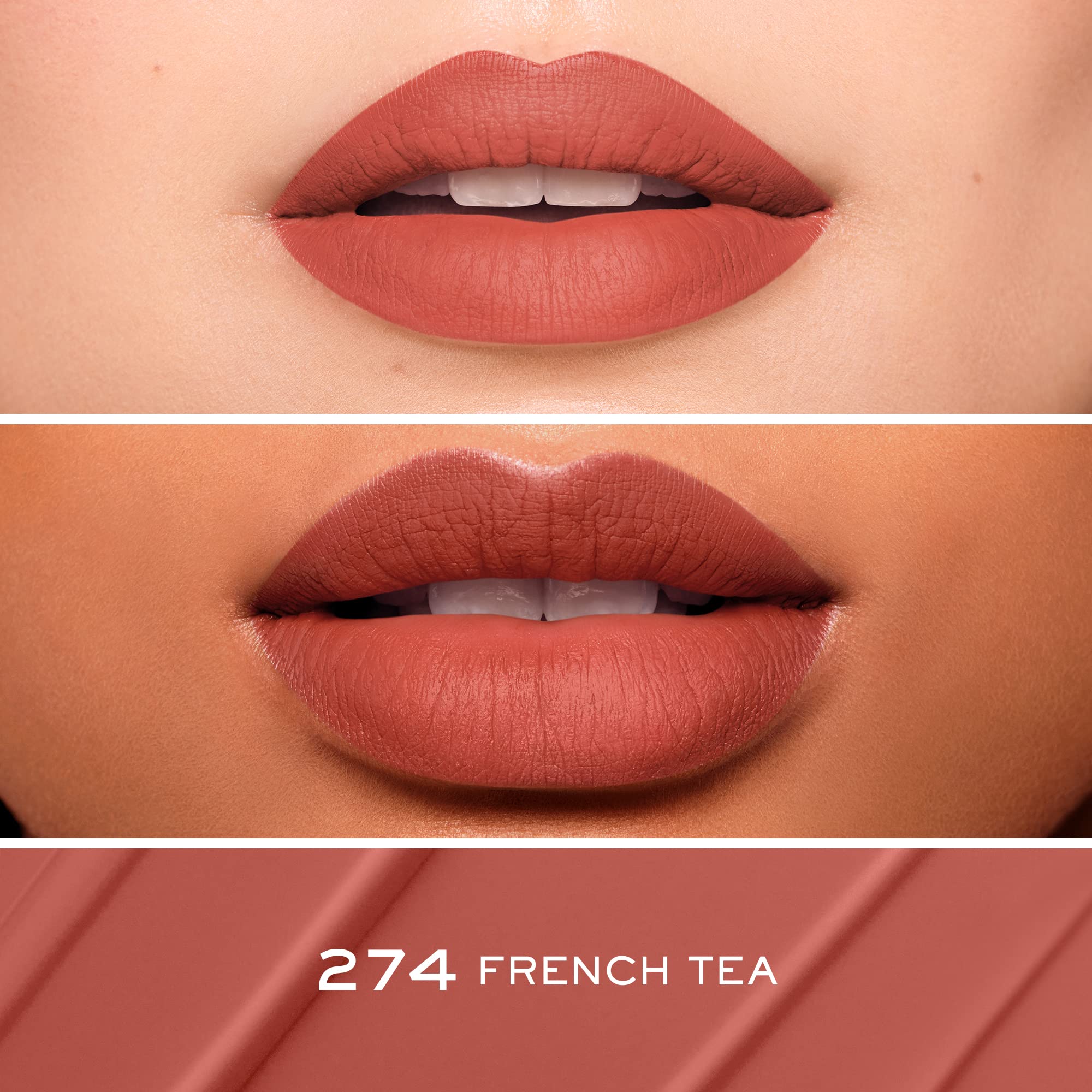 Lancome L'absolu Rouge Drama Ink #274 French Tea | KleverKosmetics.com
