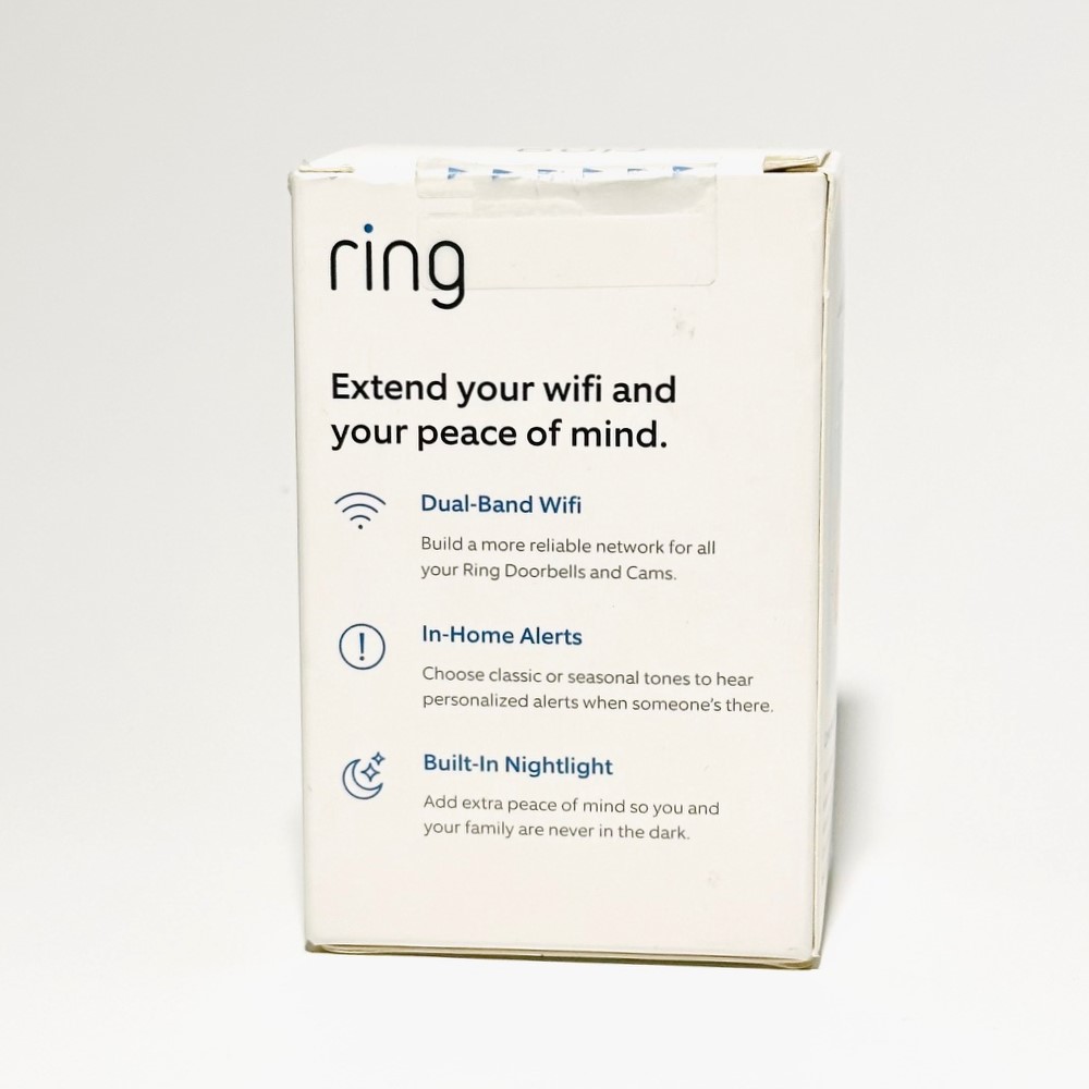 Ring Chime Pro Wi-fi Extender For Smart Doorbell - White (8ac1pz-0en0 ...