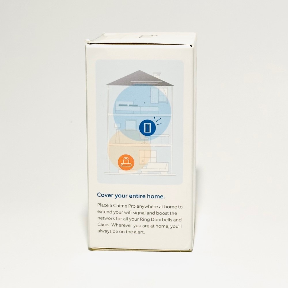 Ring Chime Pro Wi-fi Extender For Smart Doorbell - White (8ac1pz-0en0 ...