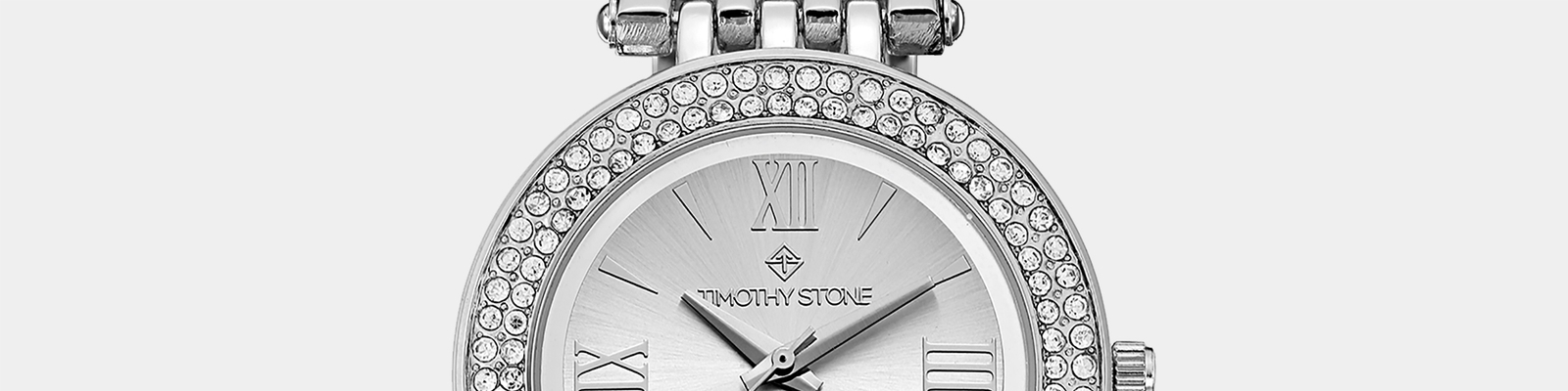 Timothy Stone Burst Stainless Silver-tone Watch | KleverKosmetics.com