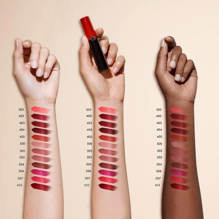 Giorgio Armani Lip Power Longwear Vivid Color Lipstick 400 Four Hundred ...