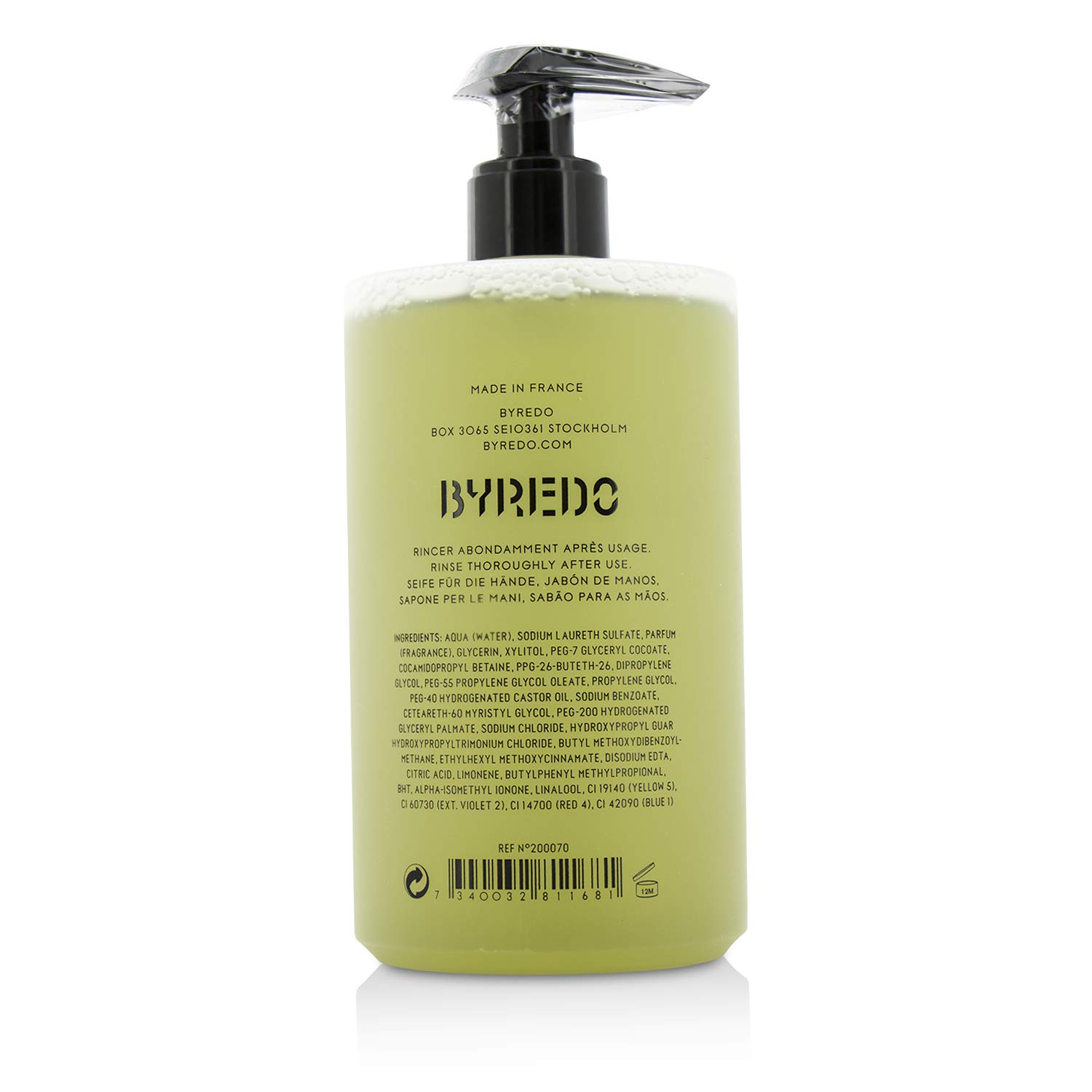 Byredo Vetyver Hand Wash, 15.2 Fl Oz | KleverKosmetics.com
